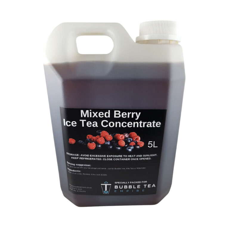 Mixed Berry Ice Tea Concentrate | Bubble Tea Empire