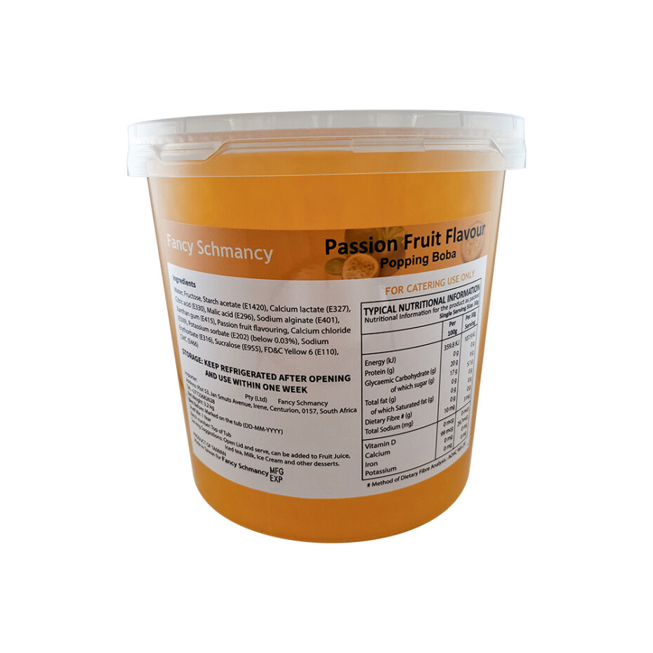 Bubble Tea Empire | Passion Fruit Popping Boba